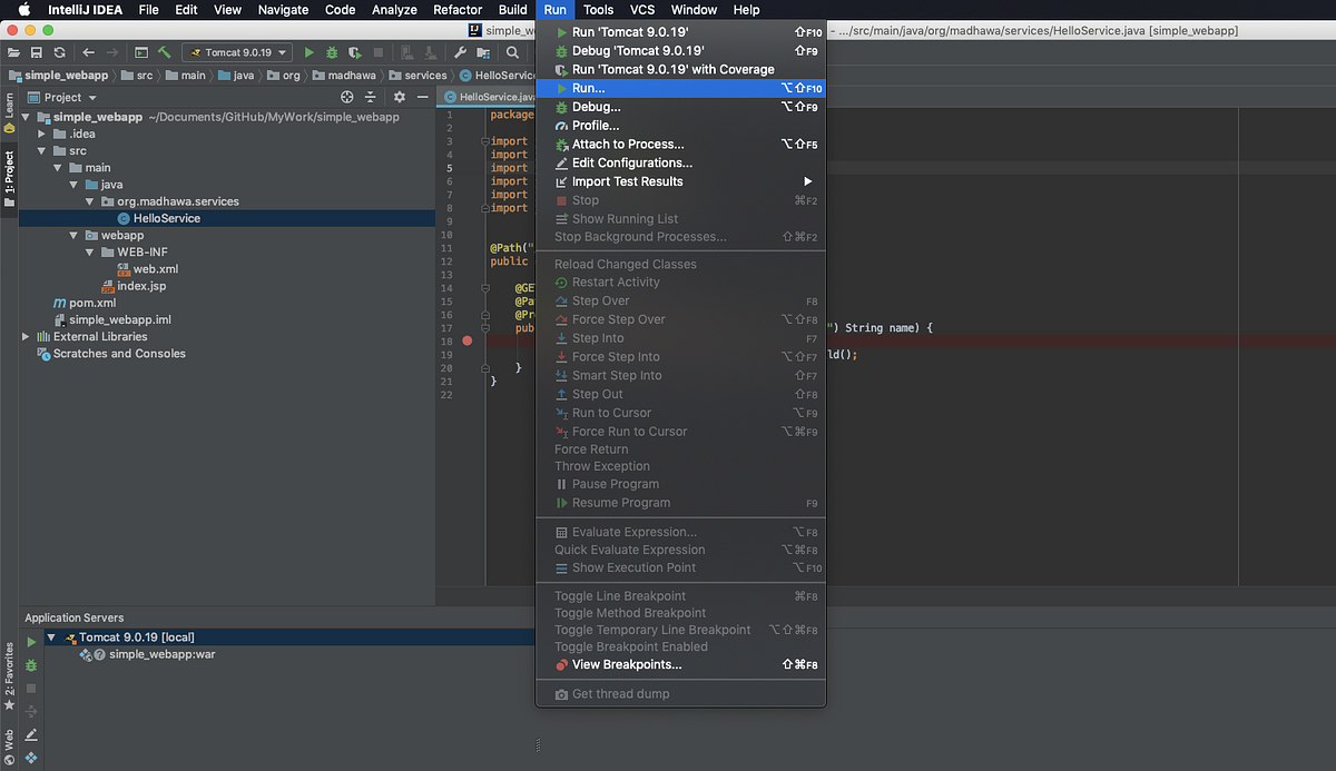Simple Java RESTful Web Service with Jersey — JAX-RS implementation ...