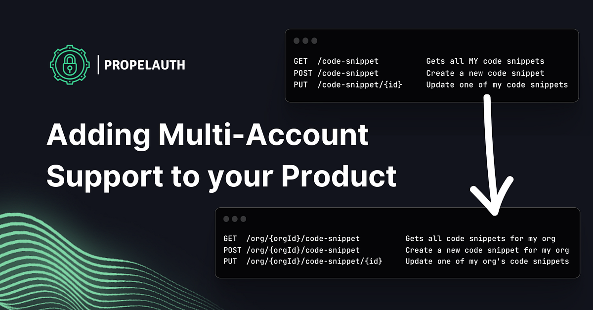 Adding Multi-Account Support to Your Product | by PropelAuth | Medium