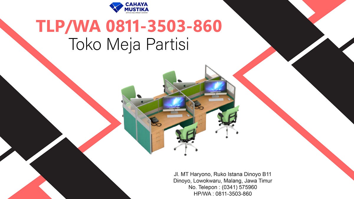 TELP/WA 081–1350–3860, Toko Partisi Kantor Modern di Malang | by ...