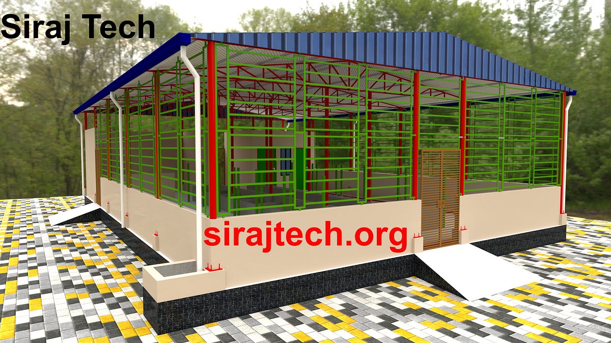 cattle shed design — dairy farm shed design - Md. Sirajul Islam - Medium