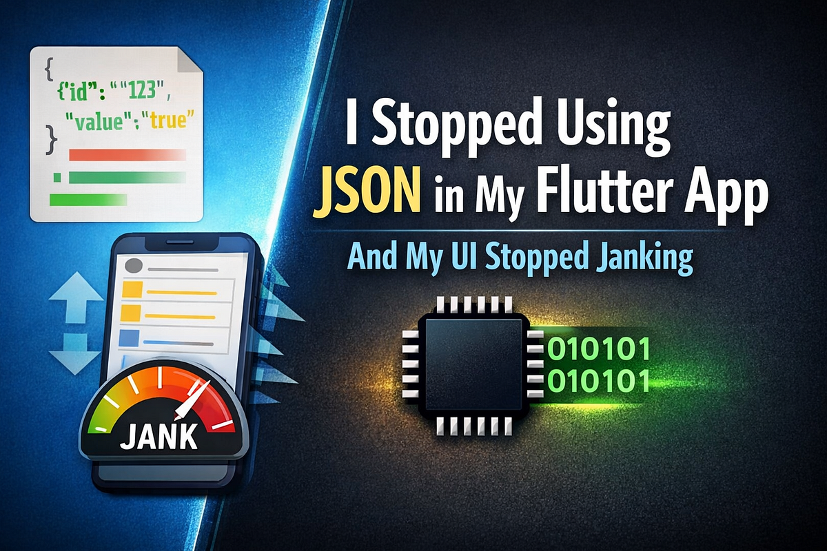 JSON vs Binary Serialization in Flutter | CodeX