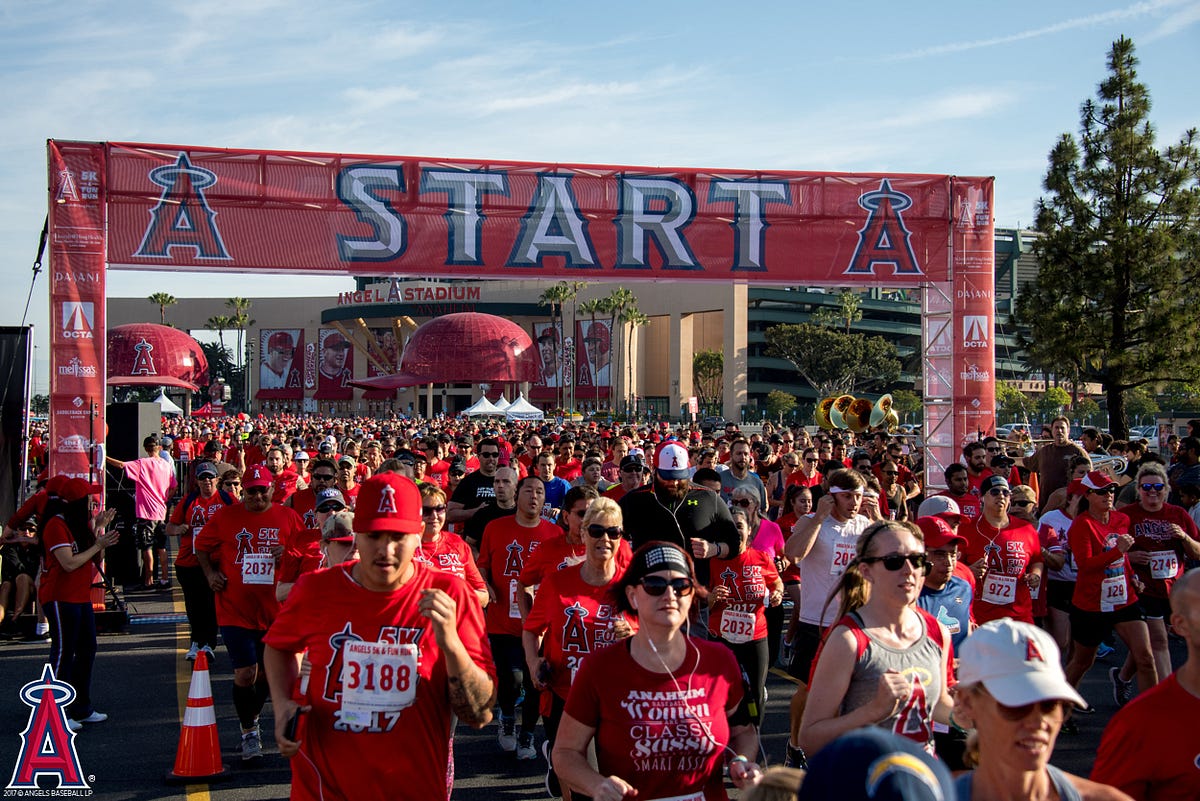 2017 Angels 5K & Fun Run. Over 4,000 Angels fans of all ages… | by ...