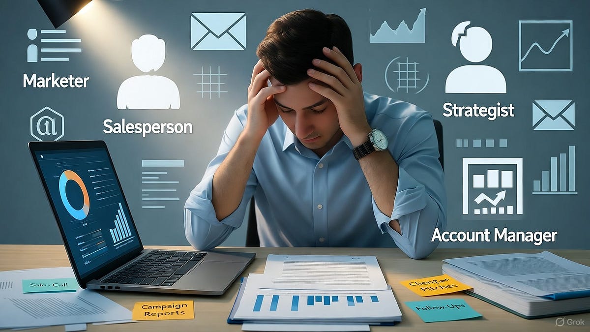 Marketing to Sales Identity Crisis: Why Solo Marketers Struggle | by Aniekan Johnson | Oct, 2025 ...