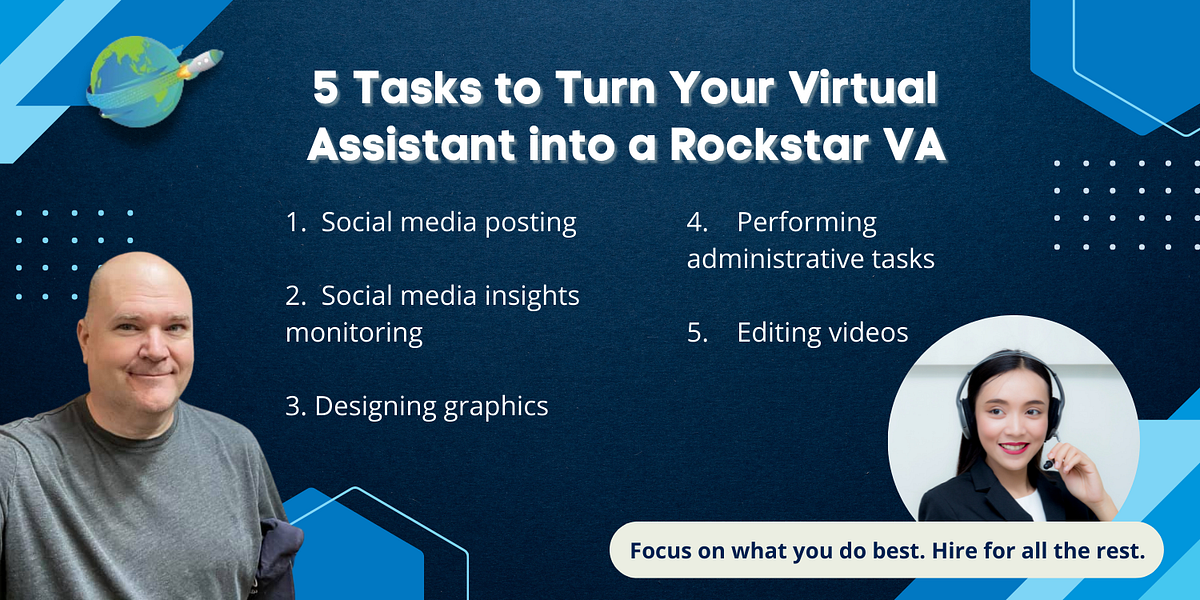 Turn Your Virtual Assistant into a Rockstar VA with These Tasks | by ...