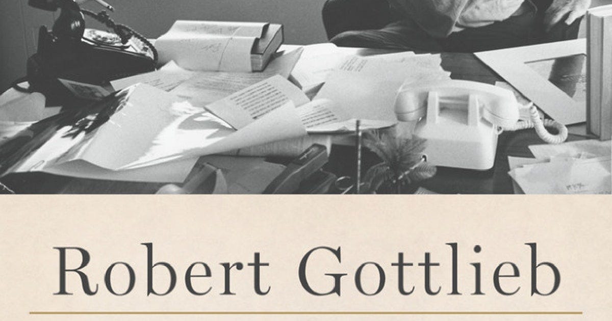 On Robert Gottlieb’s ‘Avid Reader’ | by Ed Tato | The Coil | Medium