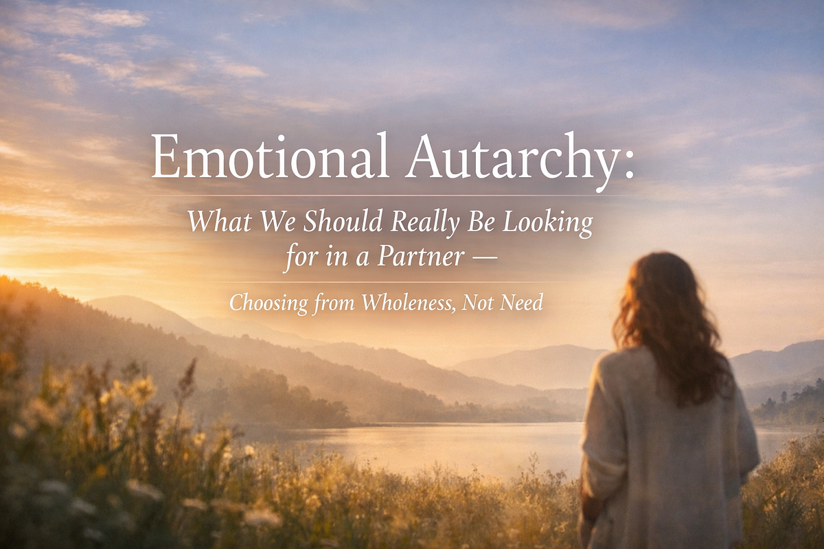 Emotional Autarchy: What We Should Really Be Looking for in a Partner ...