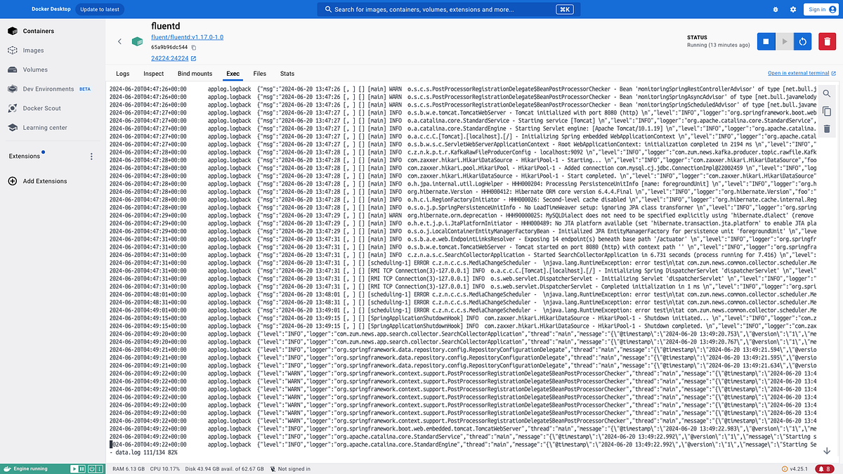 Logback, Fluentd. 서버의 에러 로그 모니터링을 하기위한 방법으로 EFK 를 쓰기로 했다. | by Web Developer | Jun, 2024 | Medium