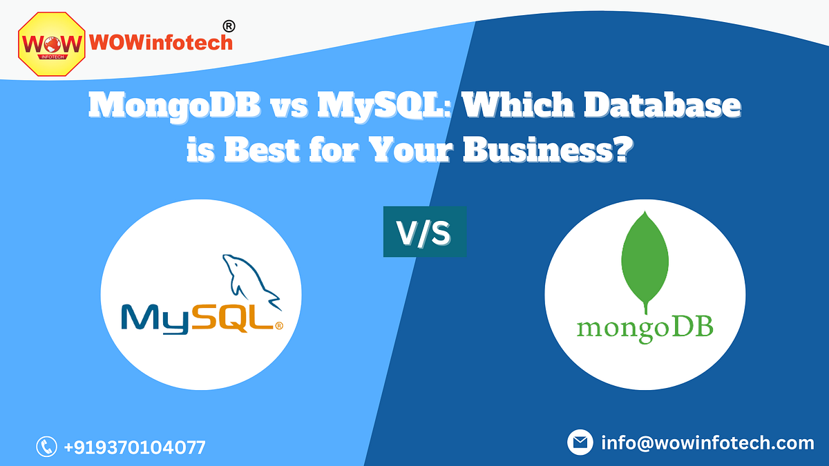 MongoDB vs MySQL: Which Database is Best for Your Business? | by wowinfotech seo | Medium