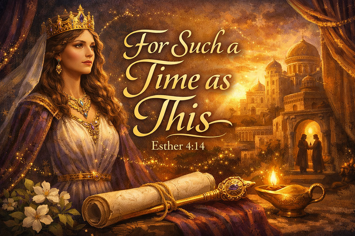 For Such a Time as This (Esther 4:14) | by James Hilliard | Mar, 2026 ...