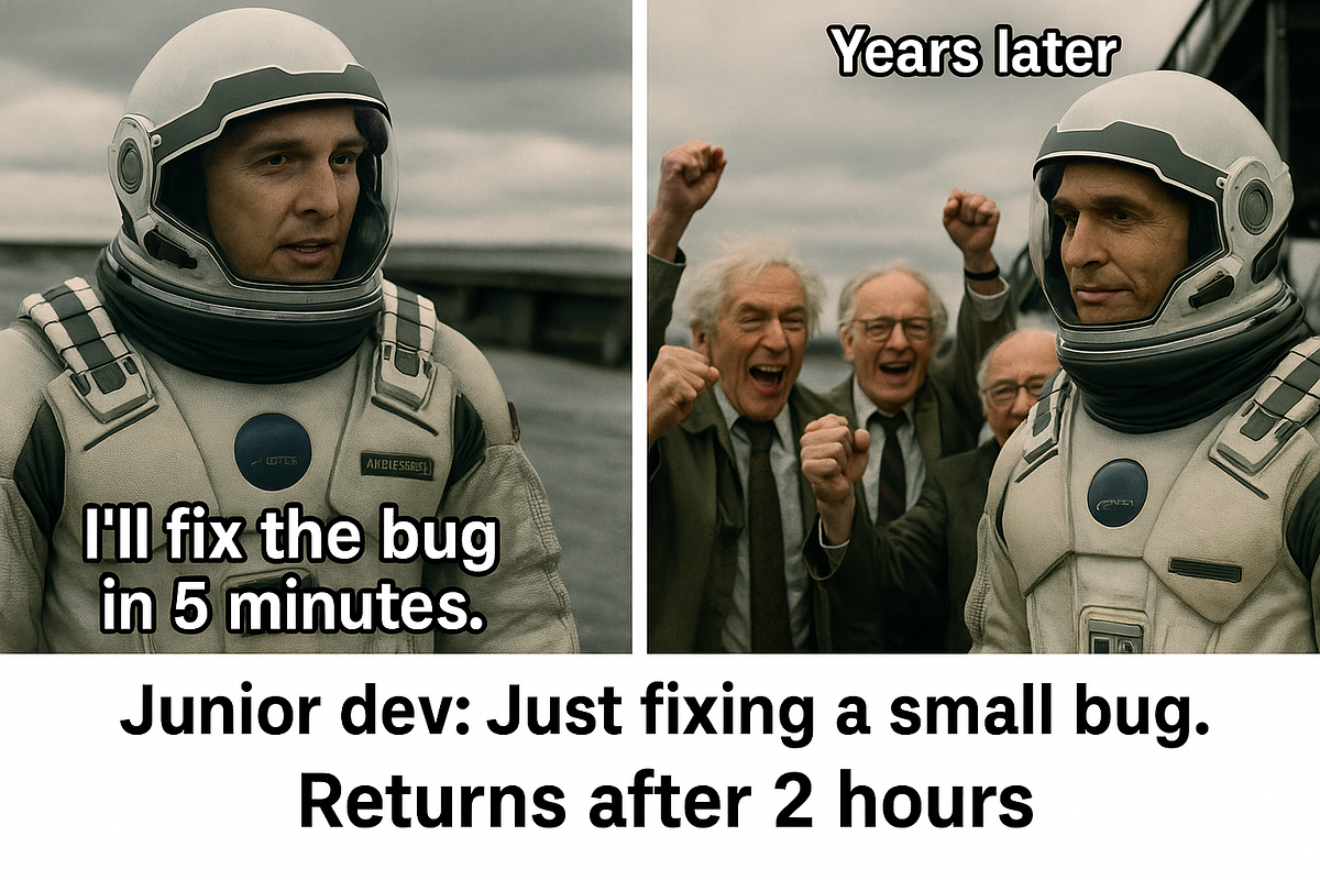 When Junior Writes Code… and Senior Reviews It | by Ajay Parmar | Memes ...