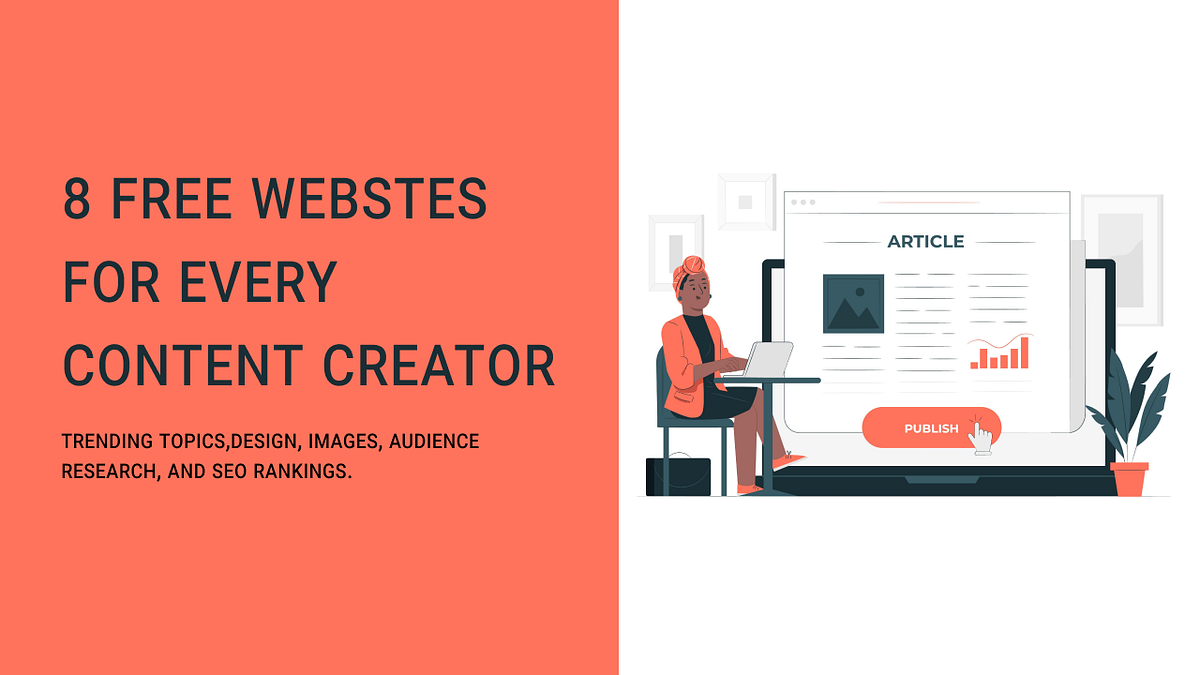8 Free Websites that every Content Creator should know — Piotech INDIA ...