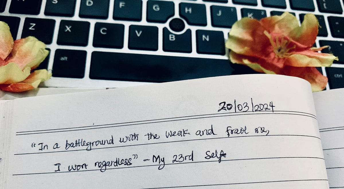 On the battleground, I know I will win regardless — My 23rd Self | by ...