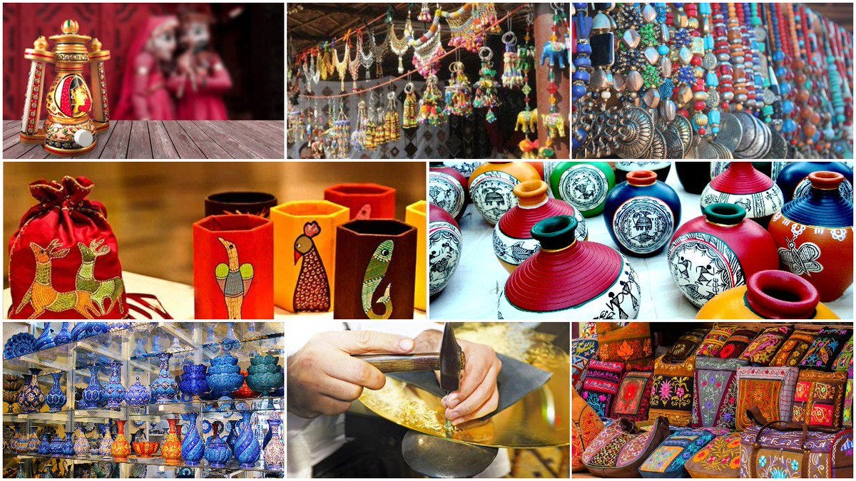 10 Types of Indian Handcrafts Crafts You Should Know | by Mercharks ...