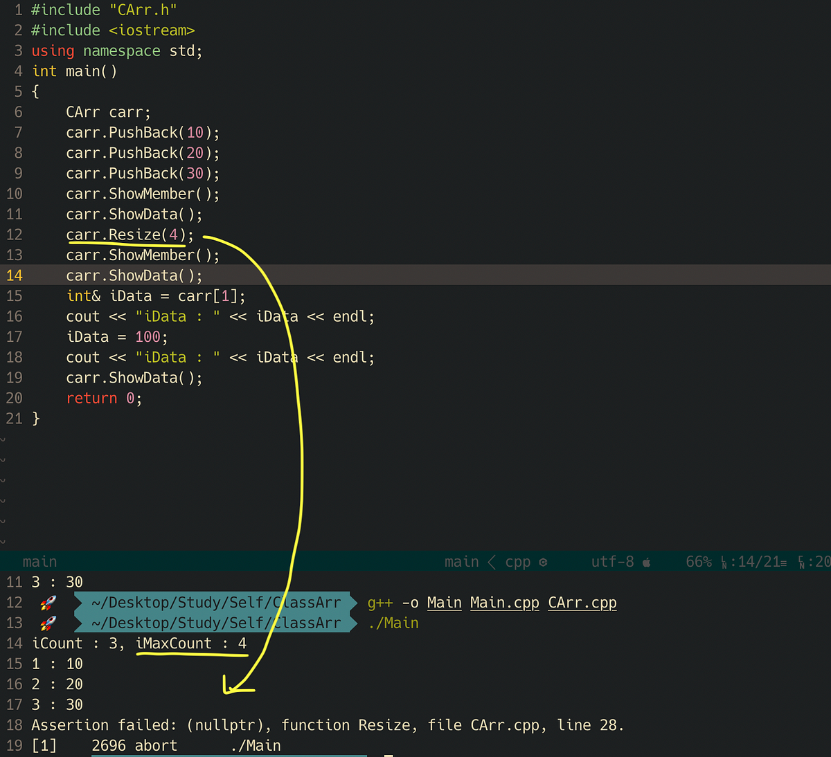 Dynamic Array made by C++. Dynamic Array(가변 배열) 을 C++ 로 만들어보자 | by ...