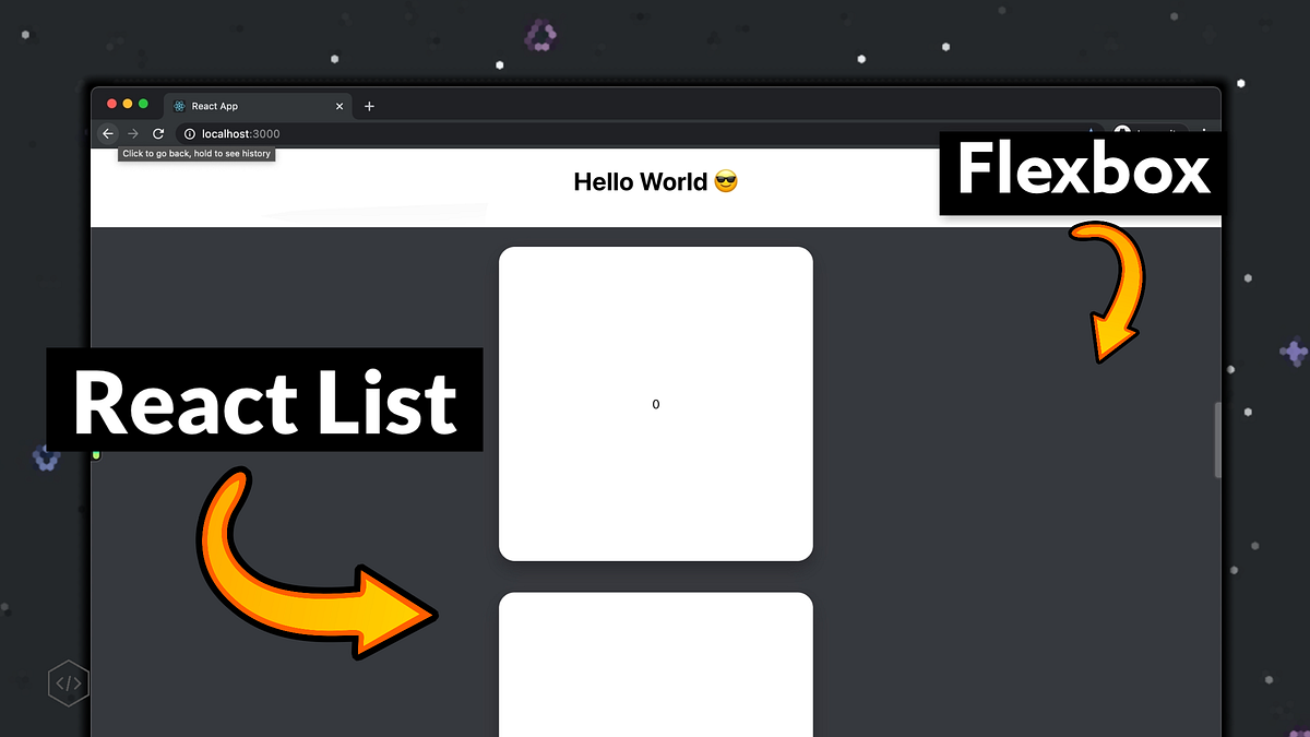 Vertical Scrolling List/Grid with FlexBox using React | by Gary Tokman | JavaScript in Plain English