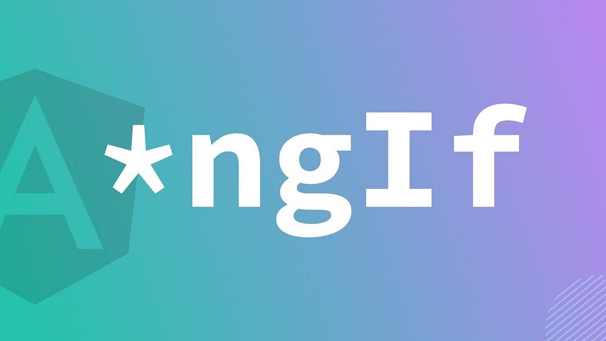 Conditional Rendering with ngIf in Angular | by Kavindu Karunasena | Medium