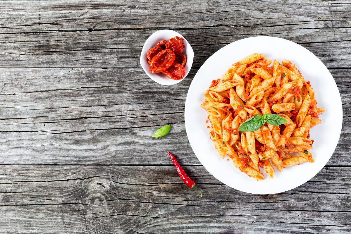 Pesto Rosso Pasta Recipe. The word ‘pesto’ makes most people… | by Real ...