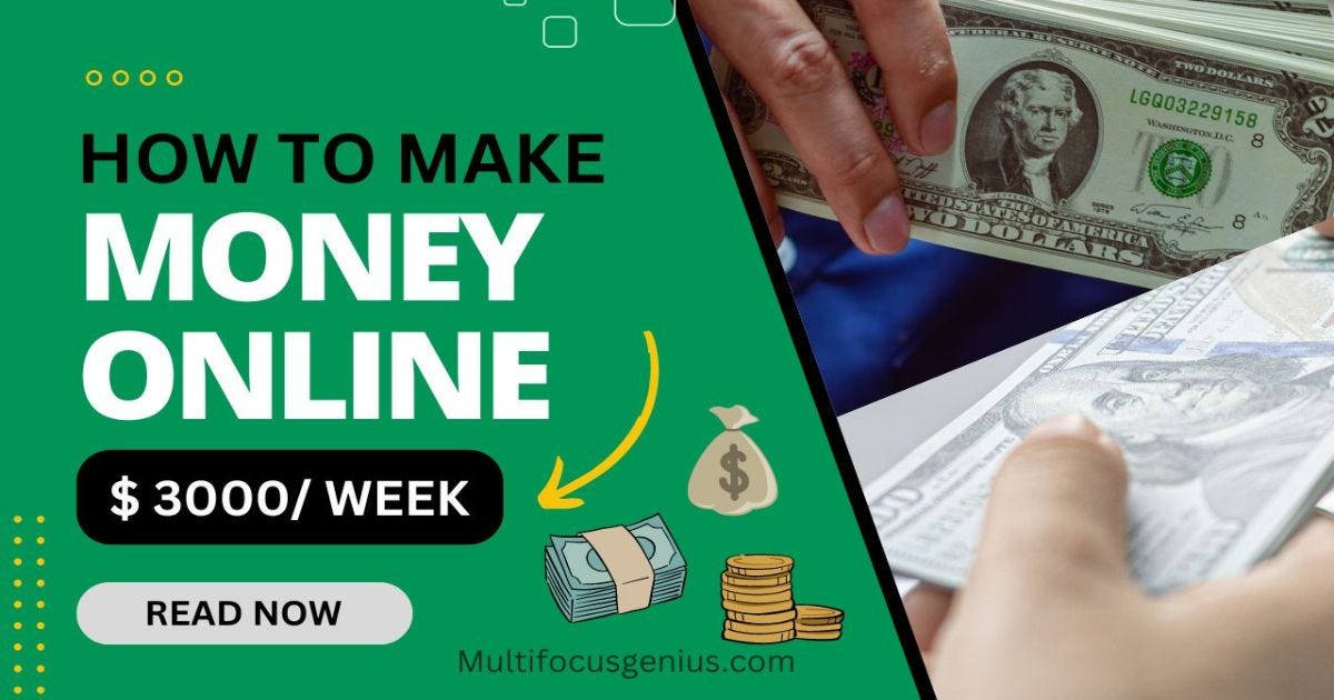 How to make money Online: Simple and proven ways | by Khanahil | May ...