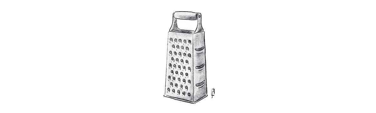 The Cheese Grater. Note: If you are queasy and/or have… | by Josh Dages ...