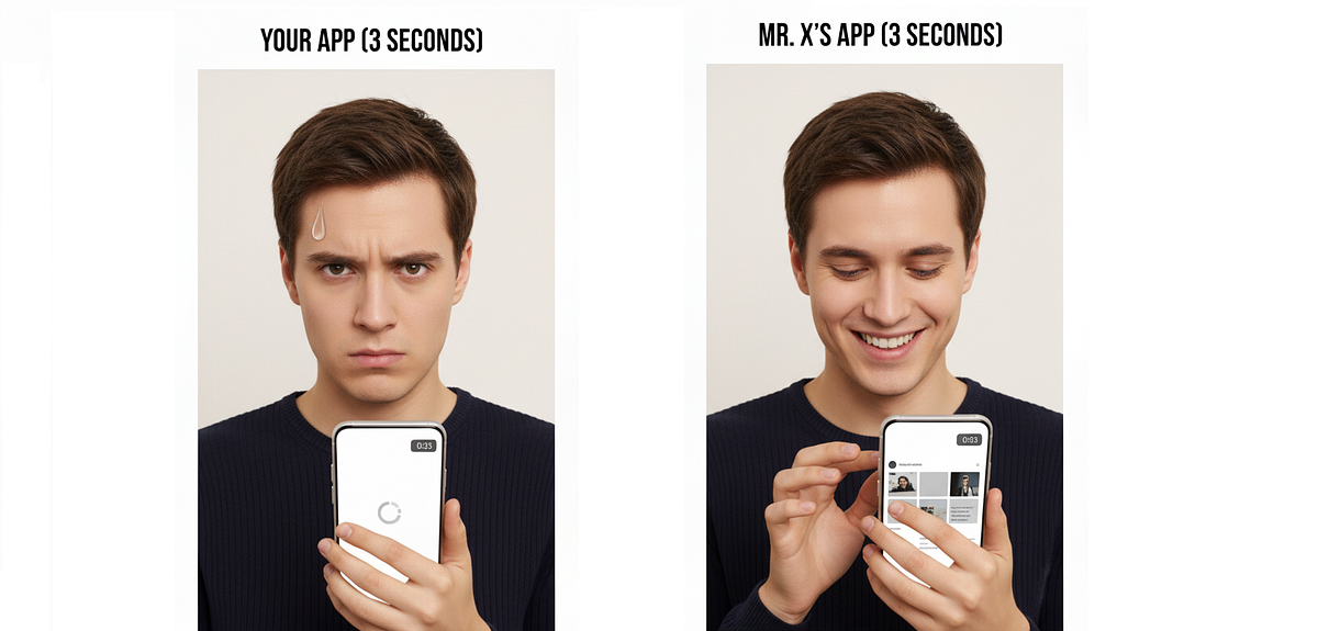 Why Your 3-Second App Feels Slower Than Your Competitor's | Level Up Coding