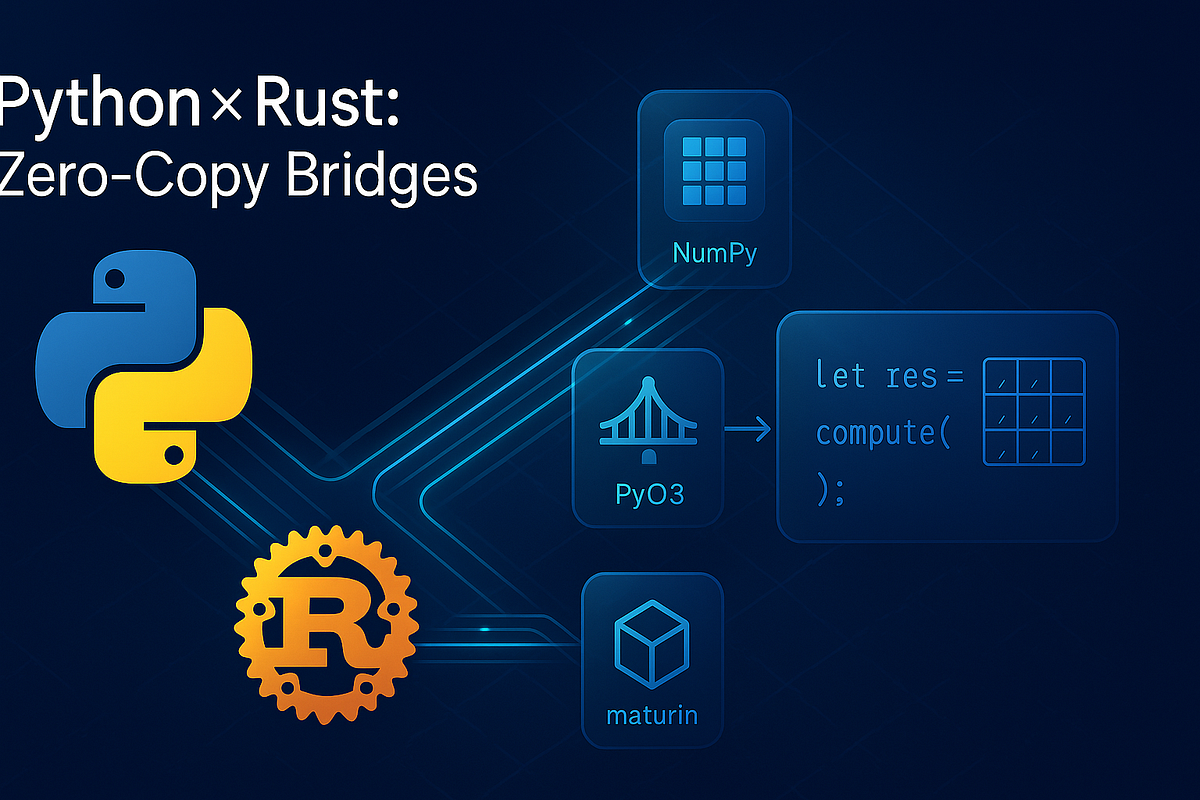 Top 5 Python–Rust Bridges Without Copy Hell | by Thinking Loop | Medium