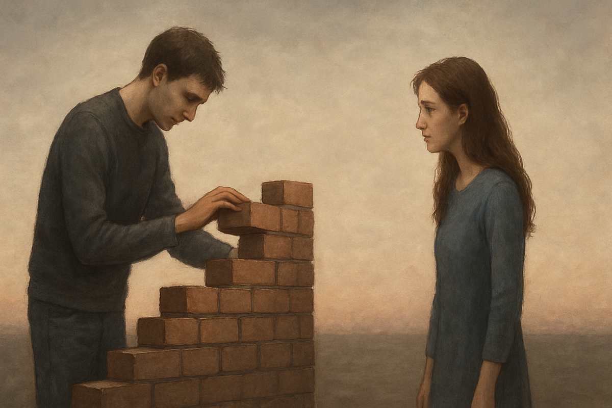 How You Slowly Build a Wall Between You and the One You Love | by Marwa ...