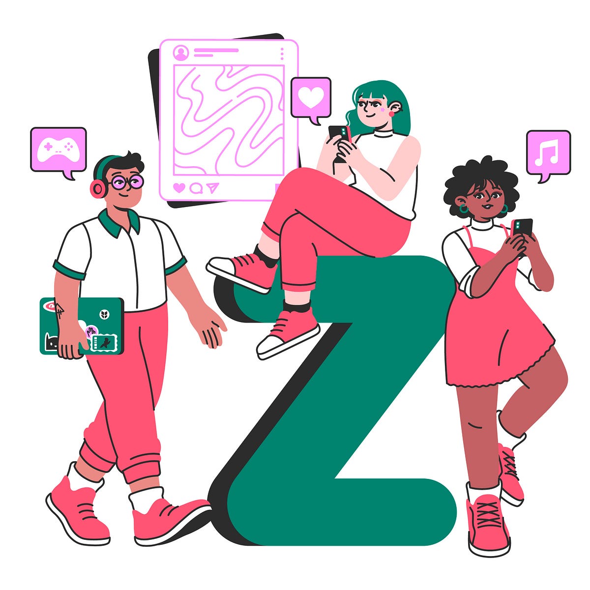 Is Gen Z Thriving or Struggling?Unpacking the Contradictions | by Uday ...