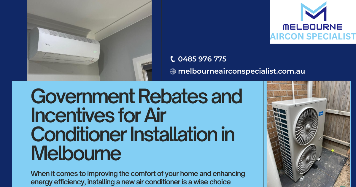 Government Rebates and Incentives for Air Conditioner Installation in ...