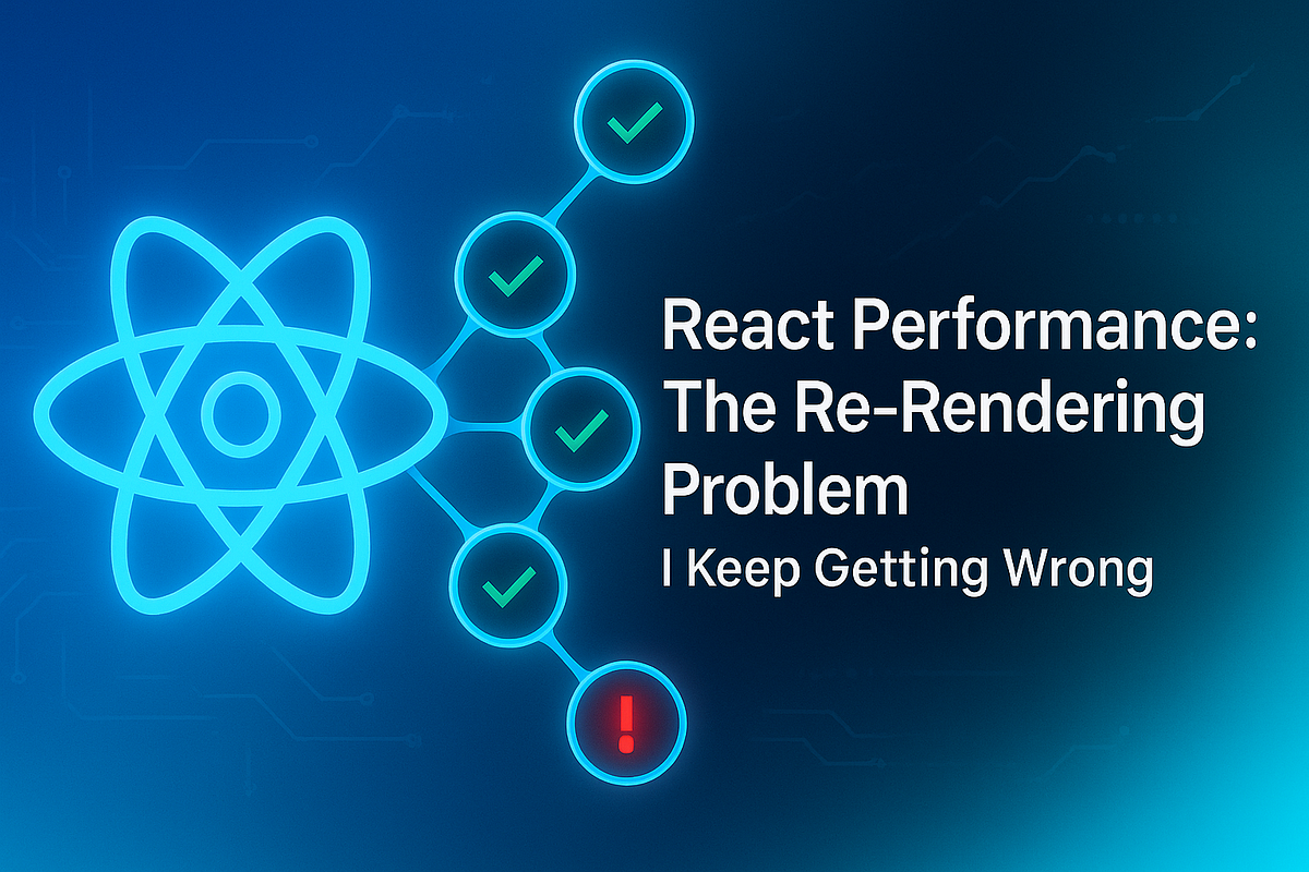 React Performance: The Re-Rendering Problem I Keep Getting Wrong | by Deval Kasundra | Nov, 2025 ...