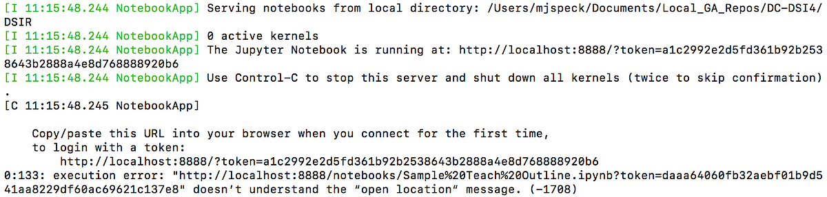 Fixing a Jupyter Notebook Error From the Latest MacOS Update | by ...