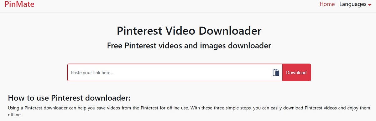 Pinterest video download in gallery | by Pinterestpinmateonline | Medium