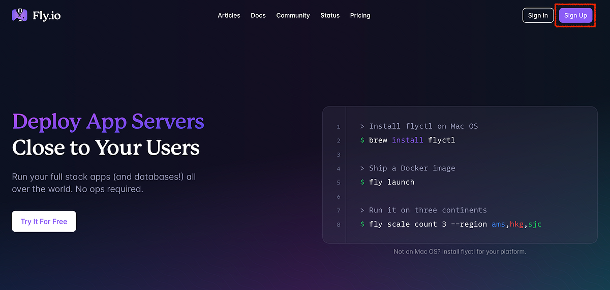 將 Vapor 應用程式部署(deploy)到 Fly.io. 利用 Vapor framework 寫好 server… | by 彼得潘的 iOS App Neverland | 彼得潘的 ...
