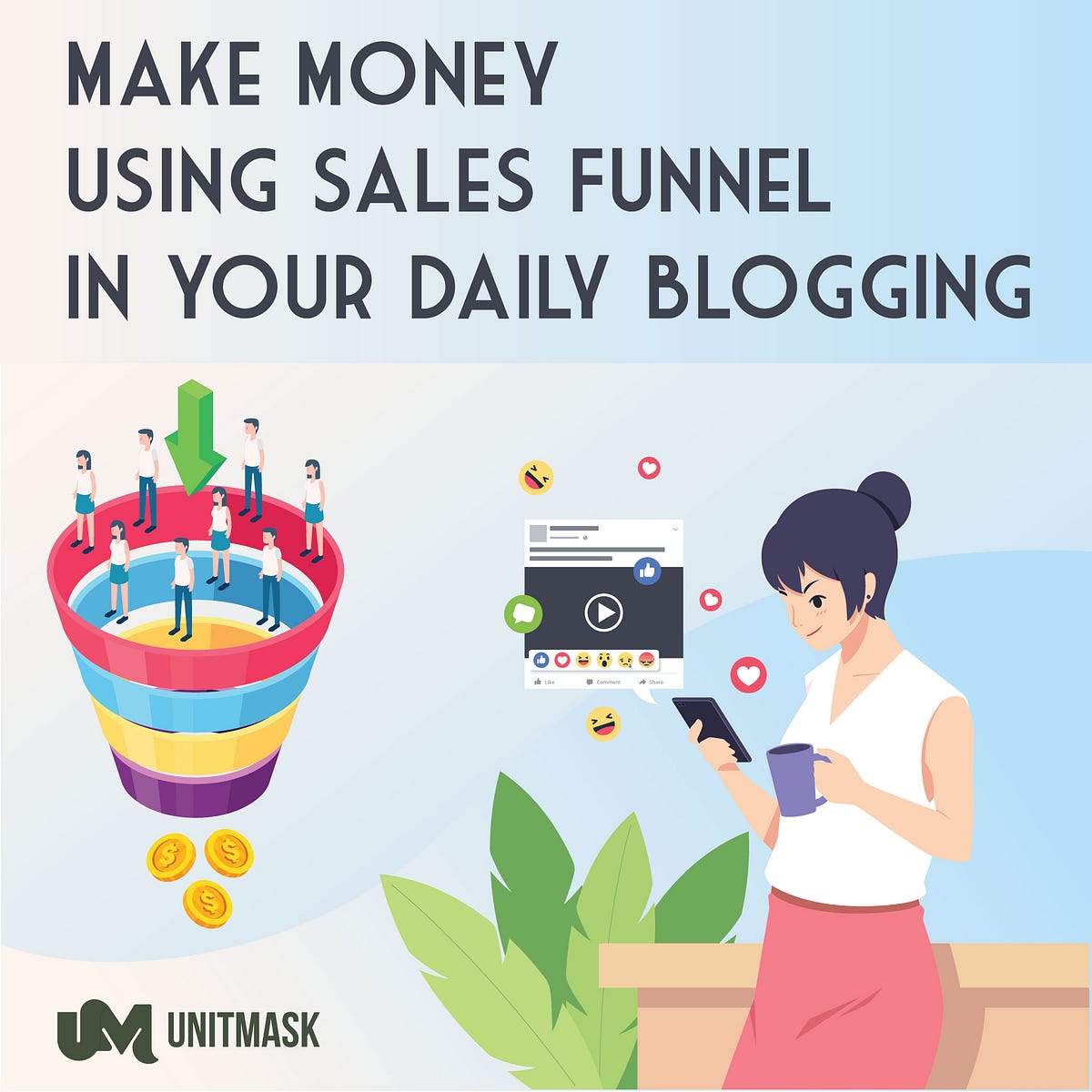 How do you make money using the sales funnel in your daily blogging ...