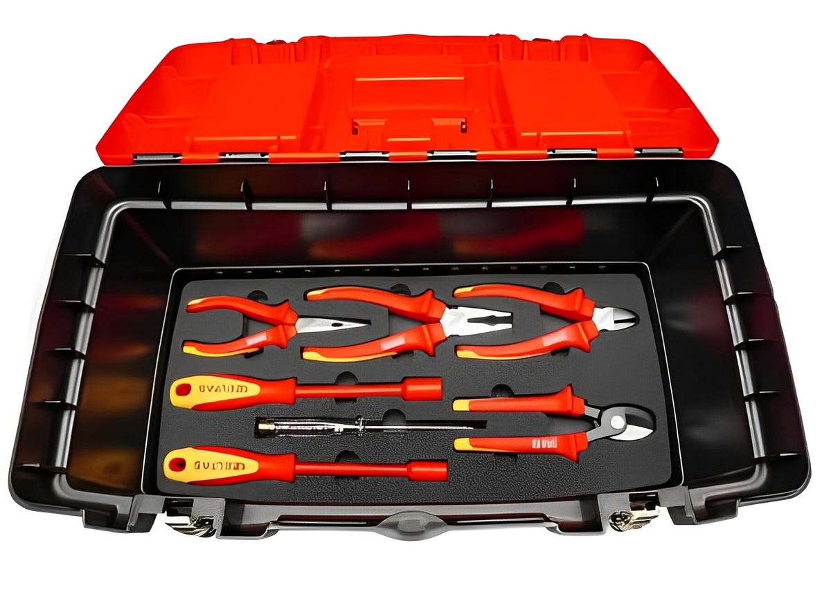 How Can the Izeltas 8440001023 Electrician Set Plastic Tool Box Enhance ...