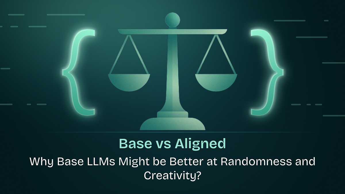 Base vs. Aligned: Why Base LLMs Might Be Better at Randomness and ...