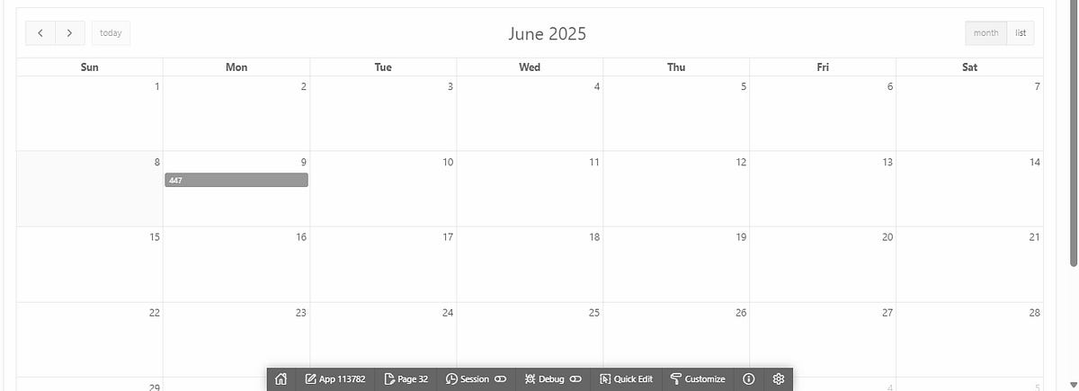 Conditionally Disable or Enable Interaction in Oracle APEX Calendar ...