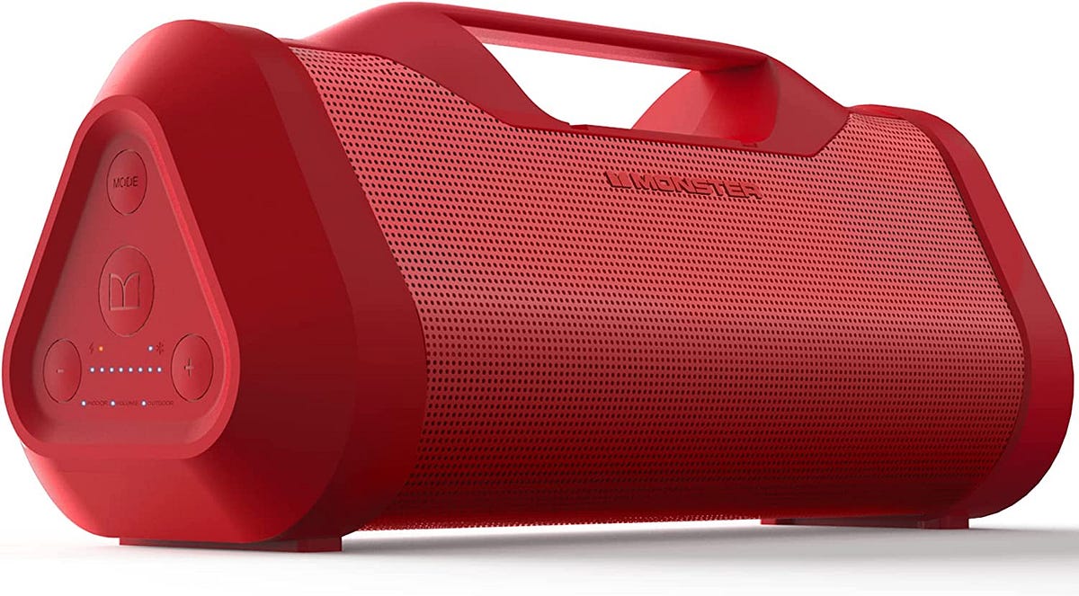 Monster Blaster 3.0 Portable Speaker, 120W Wireless Bluetooth Speaker ...