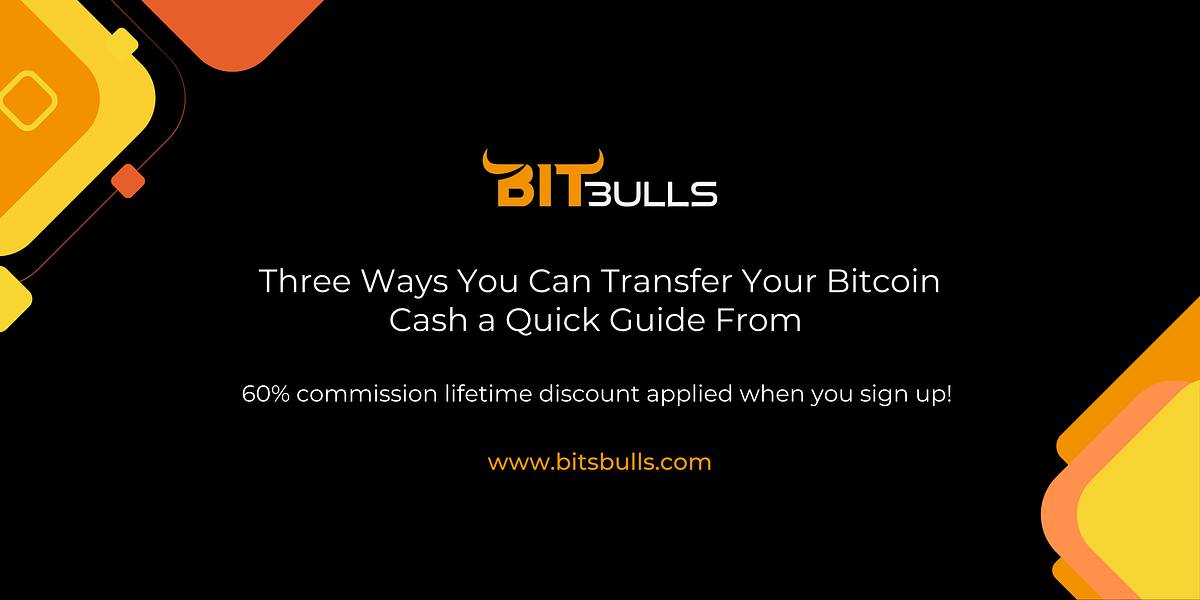 Three Ways You Can Transfer Your Bitcoin Cash a Quick Guide From ...