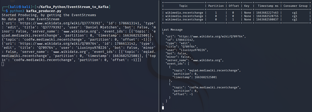 Event Stream To Kafka In Python — Part Ii By Logesh Towards Dev 2377