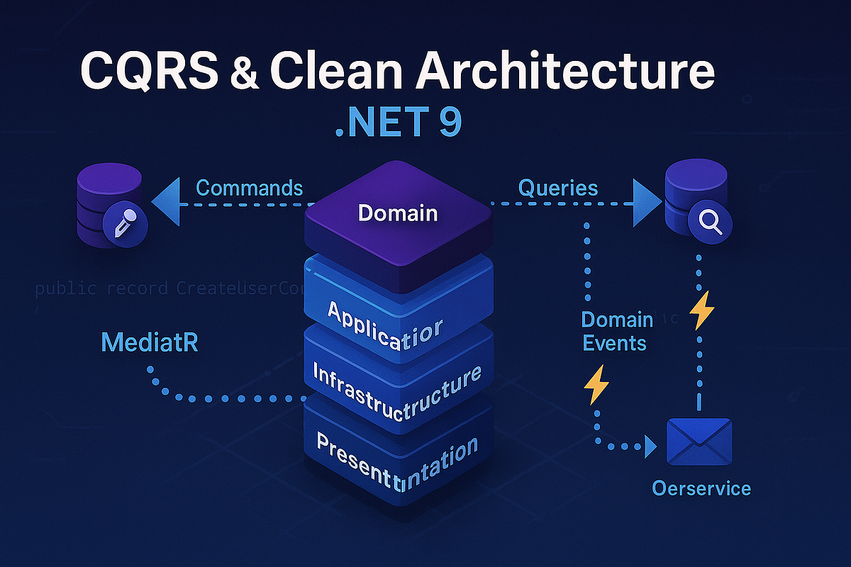 CQRS and Clean Architecture in .NET 9 | by Michael Maurice | Medium