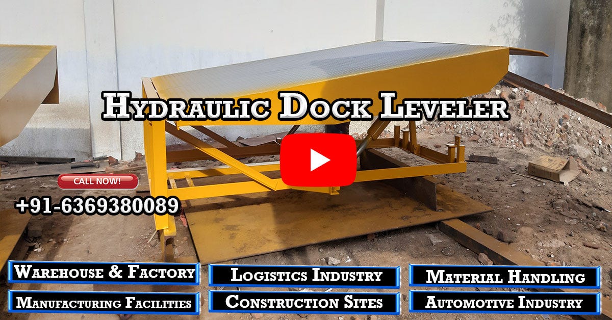 Automatic Dock Leveler|Mechanical Dock Leveler|Portable Dock Leveler Lift|Edge Dock Leveler ...