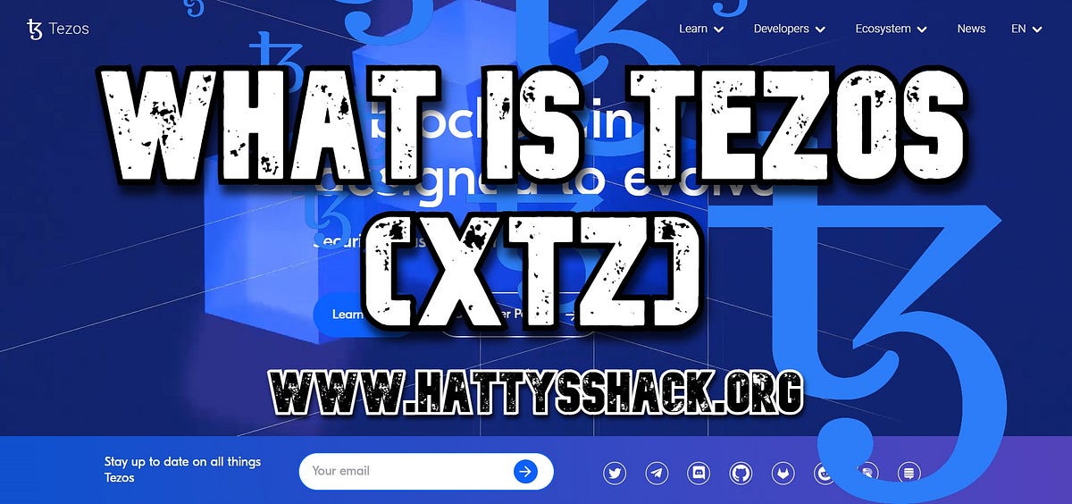 What is Tezos (XTZ). Tezos is a decentralized platform for… | by Hatty's Shack | Coinmonks | Feb ...