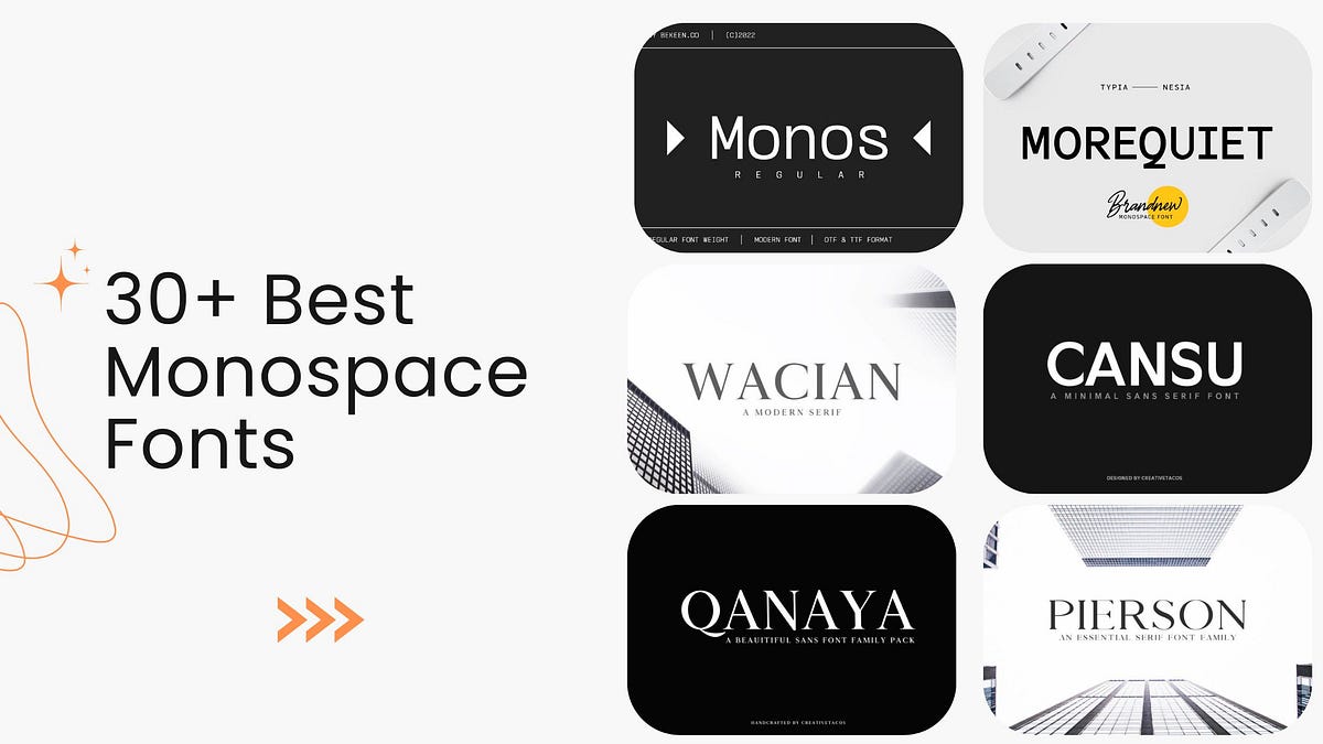 30+ Best Monospaced Fonts & Typefaces in 2024 | Bootcamp