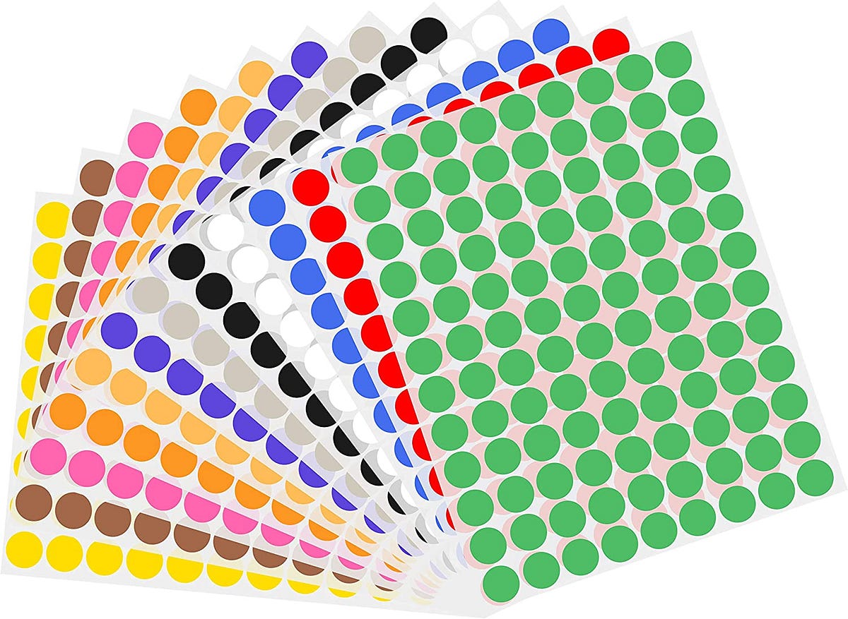 Are the Business Benefits of Colored Circle Stickers? | by ...