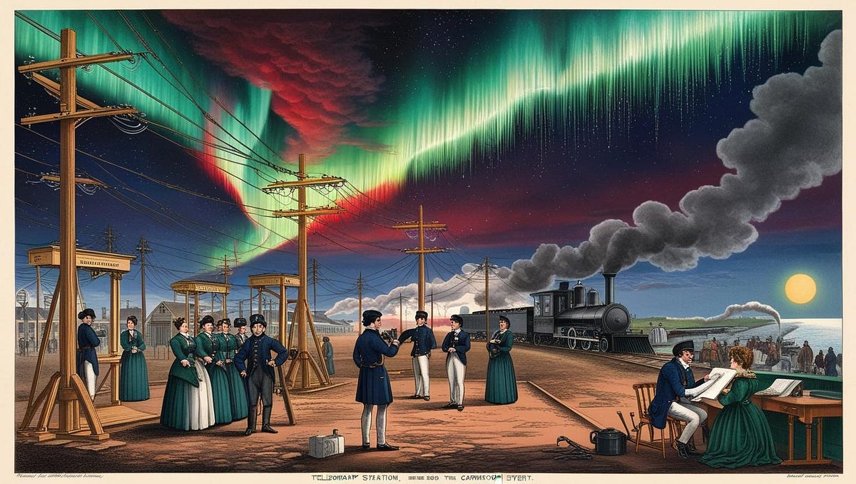 The Sky That Caught Fire: The Carrington Event and Humanity’s Electric ...