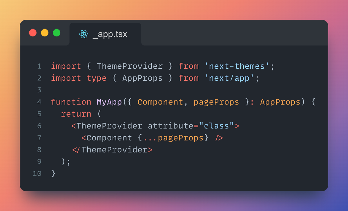 No-brainer Dark Mode for Next.js. TIL: @pacocoursey next-themes. I've ...