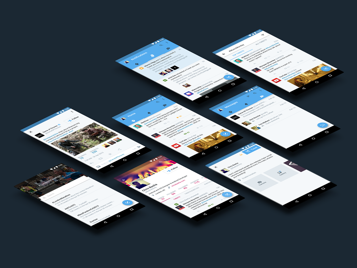 Overhauling the Twitter Experience on Android | by Chris Basha | Medium