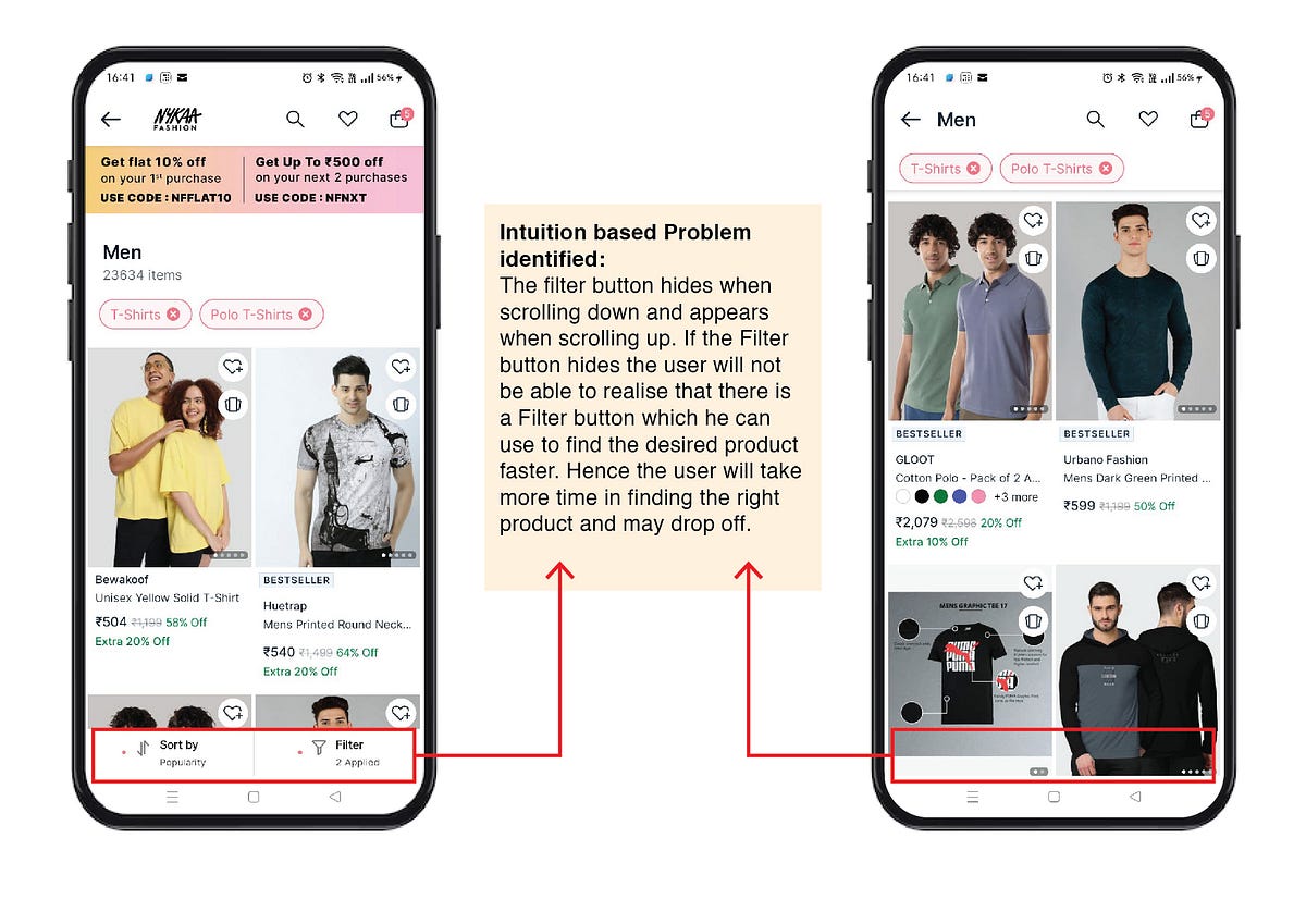 Enhancing User Experience for Nykaa App by evaluating the Filter Flow ...