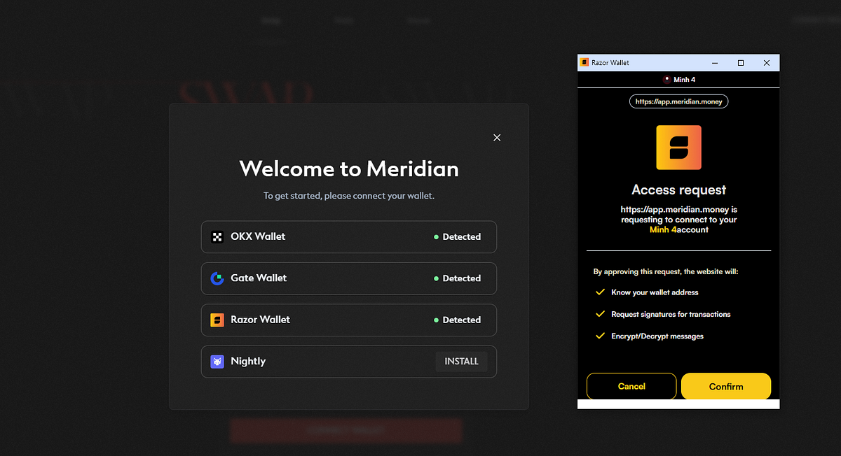 A little sharing about Meridian. Introducing Meridian @meridian_money… | by Errol Spiess 🐐 | Oct ...