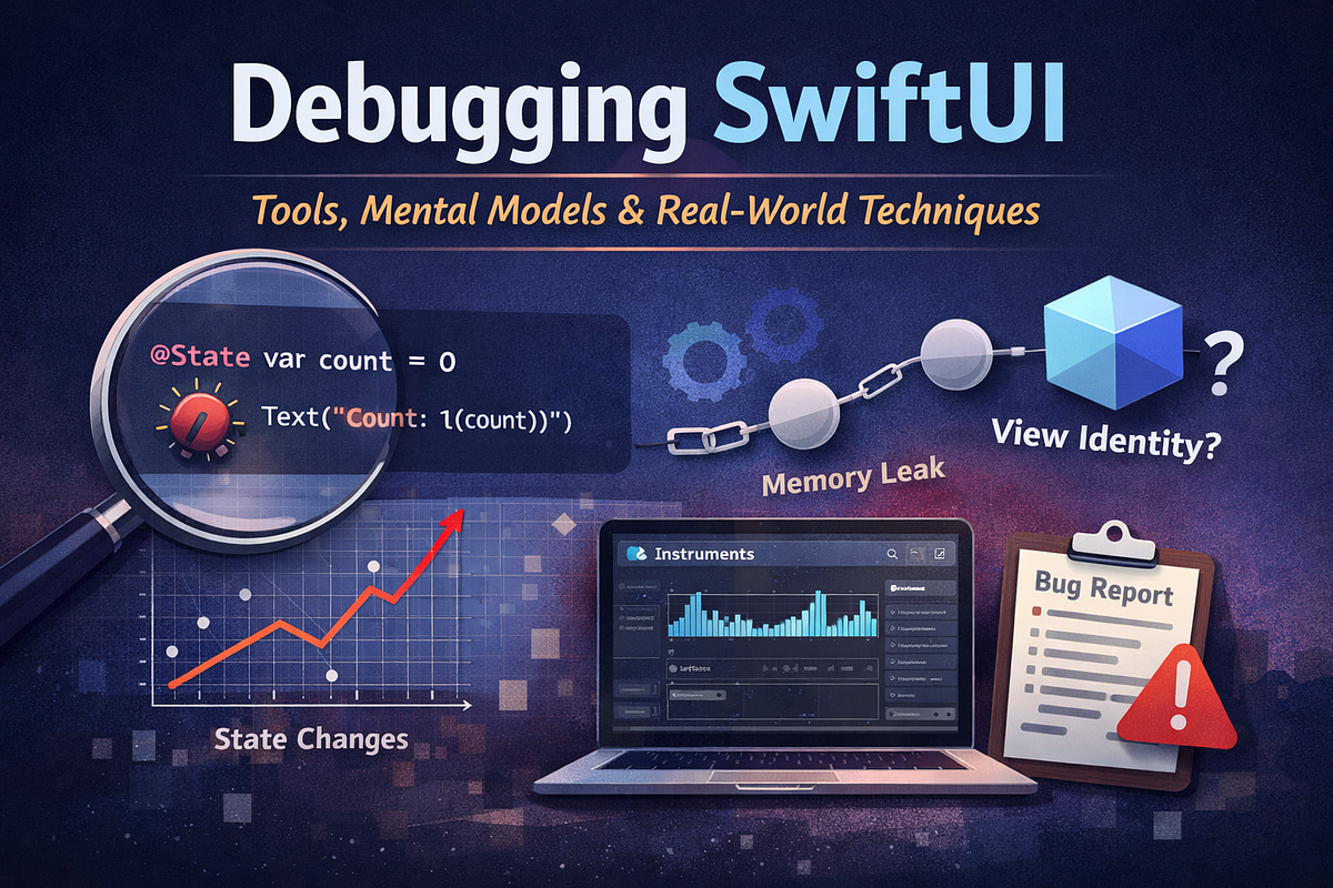 SwiftUI in the Real World (Part 4) Debugging, Tooling & Mental Models — Becoming Effective with ...